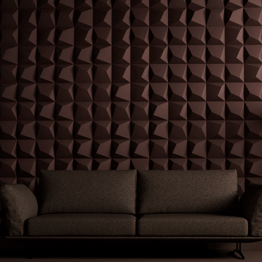 🥷 The Stealth Wall Panel | Modular Geometric Decor・ STL File for 3D ...