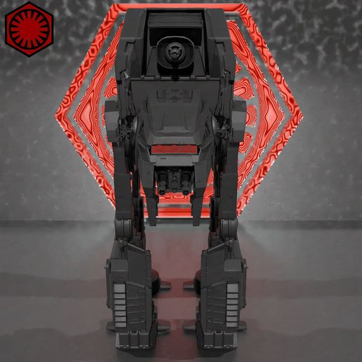 ⭐ AT-M6 Heavy Walker- Star Wars First order・ 3D File for 3D printing・Cults