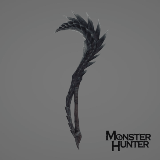 STL file MONSTER HUNTER WORLD ALATREON LONG SWORD 👹 (OBJ)・Model to ...