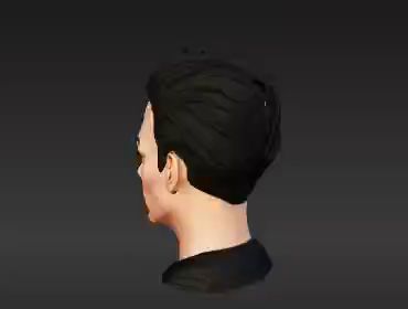 ♀️ Powerful Female Fighter Head for 6-inch Action Figures - Defined ...