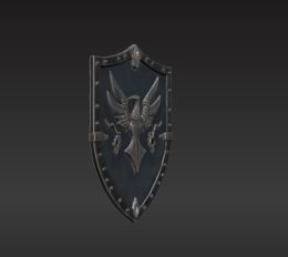 🛡️ Medieval Warrior Shield – Printable Heavy Armor Prop with Riveted ...