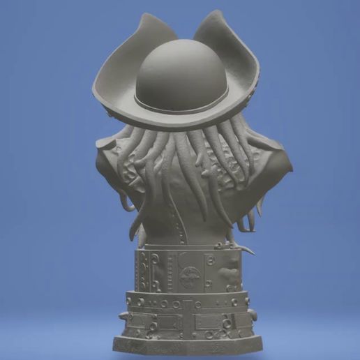 👾 Davy Jones・ STL File for 3D printing・Cults