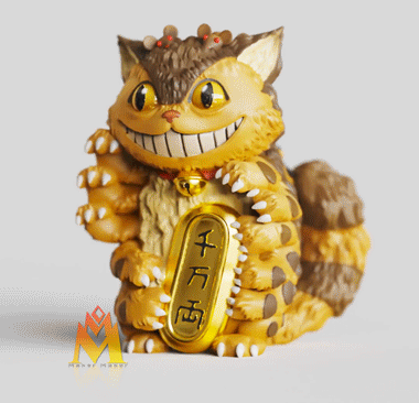 🥠 Catbus - Lucky fortune cat version -ネコバス-Nekobasu - My Neighbor ...