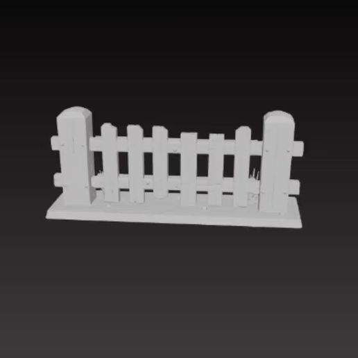 🚜 Fence・ STL File for 3D printing・Cults