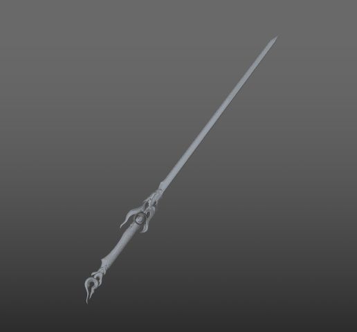 🌊 Wuthering Waves Changli Sword for 3Dprint・ 3D File for 3D printing・Cults