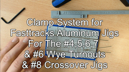🗜️ Clamp System for Fasttracks Aluminum Jigs For The #4,5,6,7 & 6 Wye ...