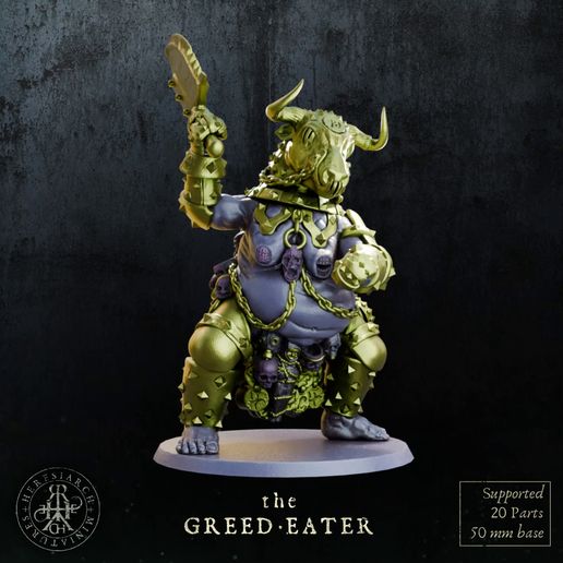 🎲 Greed Eater・ 3D File for 3D printing・Cults
