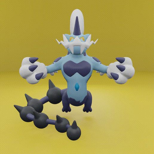 🐉 Pokemon No. 642 Thundurus (Therian Forme)・ STL File for 3D printing・Cults