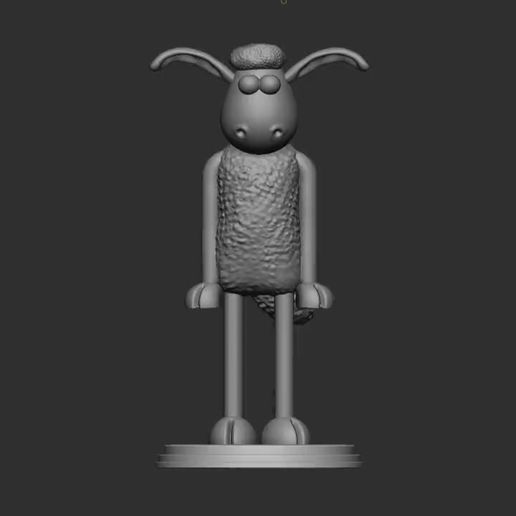 3D file WALLACE AND GROMIT - SHAUN 👾 ・3D printing design to download・Cults