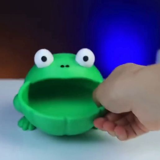 🥣 Ribbit Bowl・Free 3D File for 3D printing・Cults