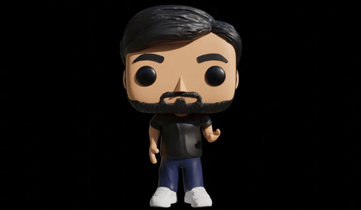 STL file Funko Man rock casual 👨 ・3D printable design to download・Cults