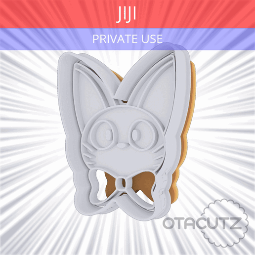 🍪 Jiji Cookie Cutter / Ghibli・ 3D File for ・Cults
