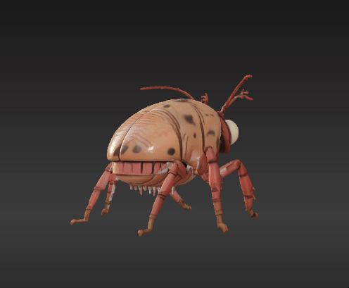 🐛 Cartoon Mutant Bug – Stylized Insect Creature STL・ STL File for 3D ...