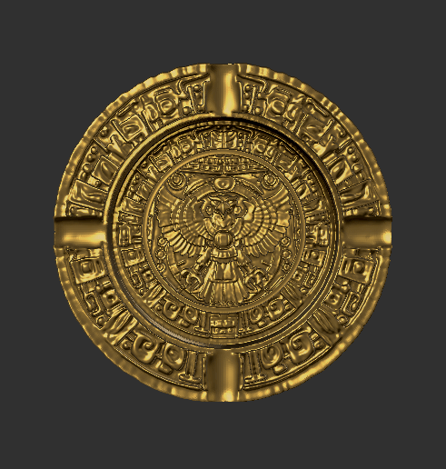 🦅 ASHTRAY - ASHTRAY - CENDRIER . MAYAN EAGLE . CUSTOMIZABLE ASHTRAY ...