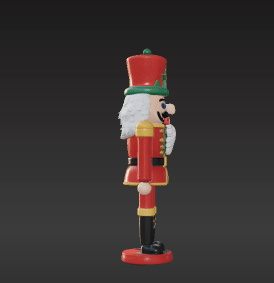 👽 3D Printable Nutcracker Model with Traditional Seasonal Details・ STL ...
