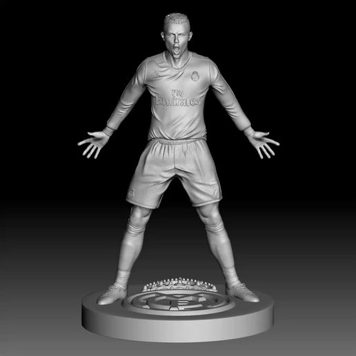 Archivo STL Cristiano Ronaldo CR7 🇵🇹 ・Modelo para descargar y imprimir ...