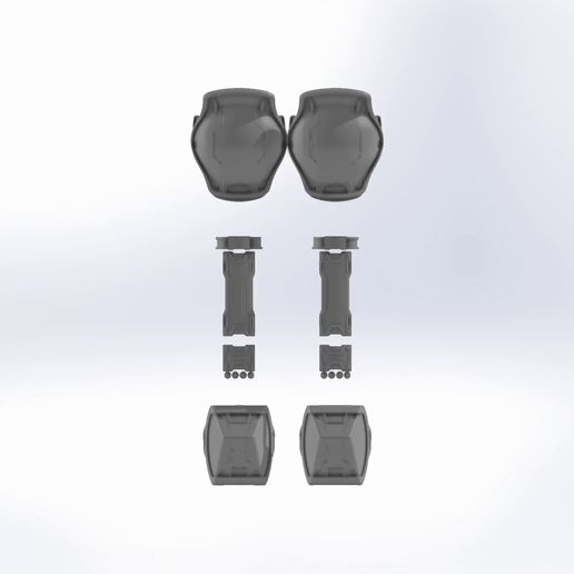 💂 FF7 - Shinra guard armor kit・ STL File for 3D printing・Cults