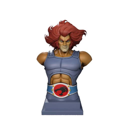 👤 Bust Leono Thundercats・Fichier STL pour Impression 3D・Cults
