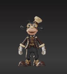 👽 Goofy Goes Steampunk – Printable Character with Retro-Futuristic ...