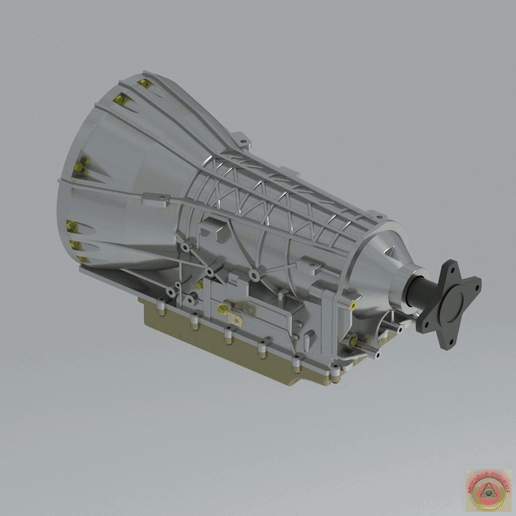 🚙 FORD automatic 10R80 (for V6 engine) - GEARBOX・ STL File for 3D printing・Cults