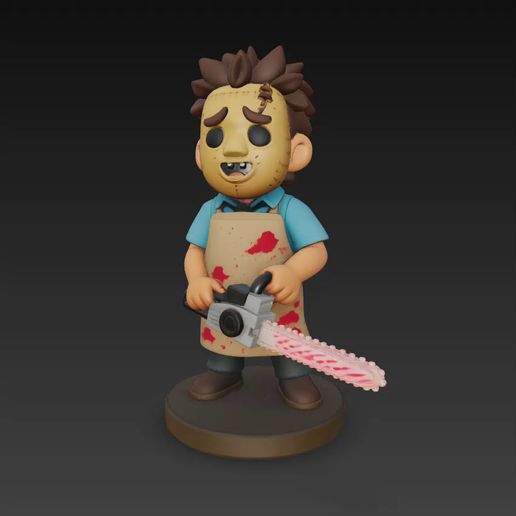 💯 Leatherface - 3D figure Infinity/Disney style (100 mm)・ STL File for ...