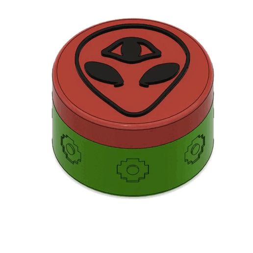 👽 Alien Box| Caja Alien・ 3D File for 3D printing・Cults