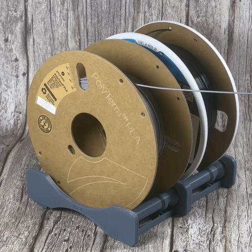 🎲 Tabletop Filament Spool Holder – Expandable 3D Printer Accessory・ STL ...