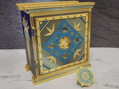 🔑 Vault of Archaic Chaos・Free 3D File for 3D printing・Cults