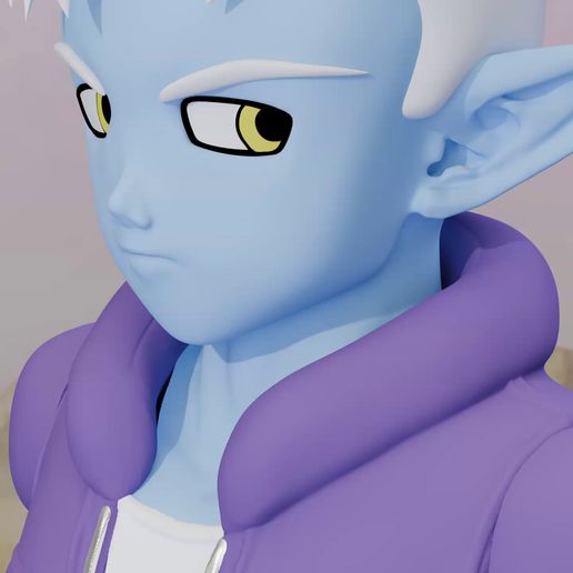 🐉 Glorio – Dragon Ball Daima 🔵・ 3D File for 3D printing・Cults