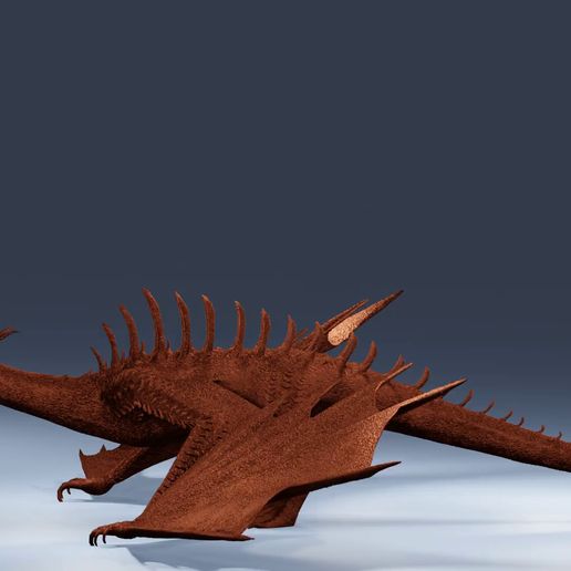 🐉 Live Action Monstrous Nightmare・ STL File for 3D printing・Cults
