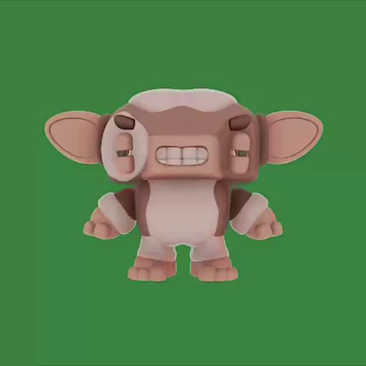 STL file Chibi Gizmo 👾 ・3D printing idea to download・Cults