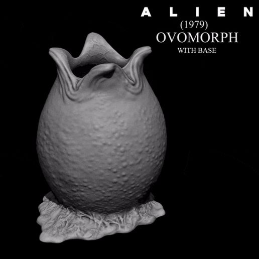 👽 3D PRINTABLE OPEN ALIEN EGGS THREE PACK・ STL File for 3D printing・Cults