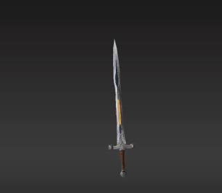 🗡️ Heir's Reforged Blade - Fantasy Longsword with Runic Inscriptions ...