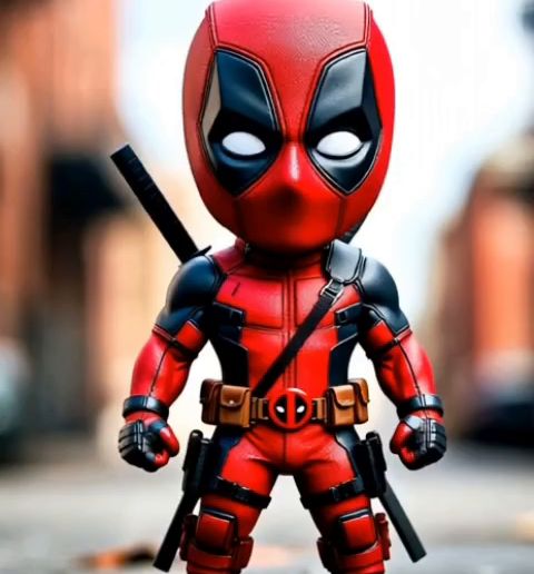 🦸 Superhero. Deadpool. 1.1 (Improved version)・ STL File for 3D printing ...
