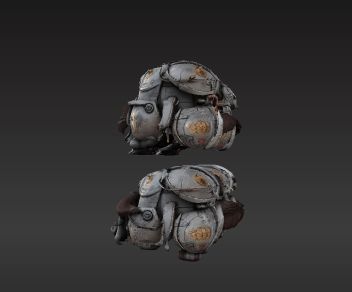 🎲 Norse-Themed Jump Packs for Futuristic Super Soldiers - Set of 3・ STL ...