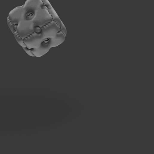 STL file 3D Printed Tufted Dice 🎲 (GCODE)・3D printable model to ...