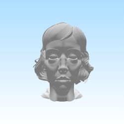 🌍 HEAD WENDY ALIENS EARTH・ STL File for 3D printing・Cults