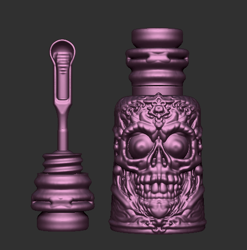 🍾 MINI SNIFFER CANISTER POISON BOTTLE . CONTAINER TANK INSIDE WITH ...