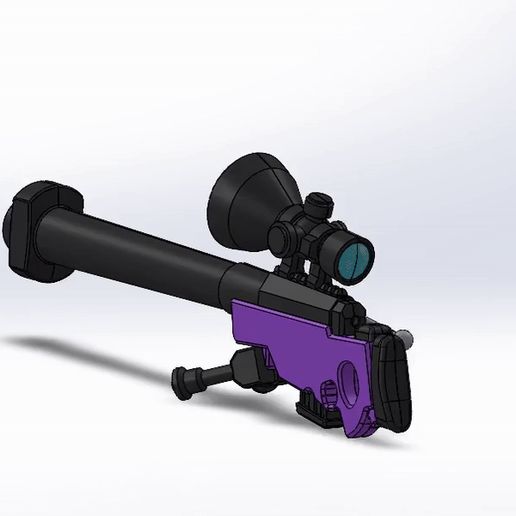 🗝️ CSGO AWP prop (cartoon keychain version)・ STL File for 3D printing・Cults