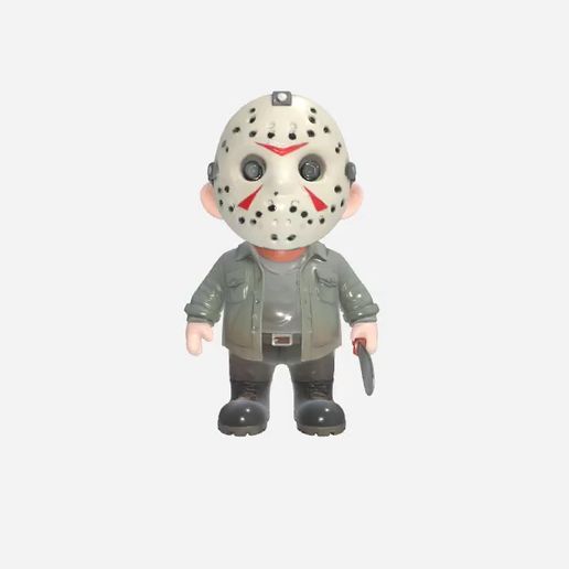 🎃 Jason Cute - Chibi Horror Figure for 3D Printing・ STL File for 3D ...