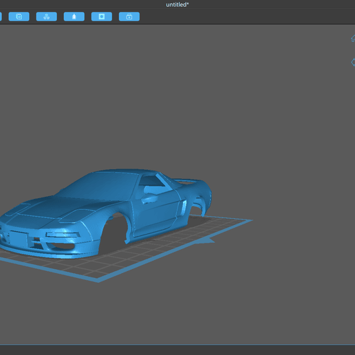 STL file JDM Nsx 🚗 ・3D printing template to download・Cults