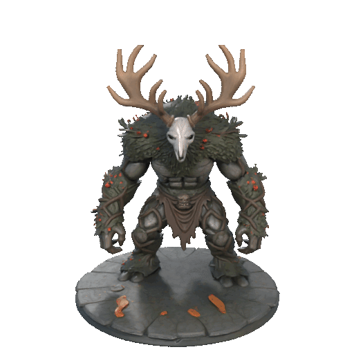 👹 LESHY CREATURE COLLECTION FIGURE (INCLUDES TEXTURES)・ STL File for 3D ...