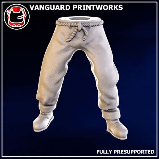 🎲 Commoner Legs - Charamancer・Free STL File for 3D printing・Cults