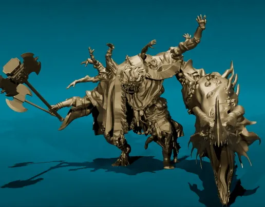 STL file Godrick the Grafted - Action Figure - Elden Ring 💍 ・3D ...