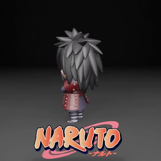 🥷 Madara Uchiha Chibi - The Legendary Uchiha in adorable form / Madara ...