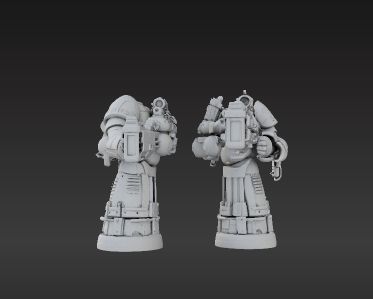 🎲 Tactical Bolt-Thrower Arms for 28mm Wargaming Models・ STL File for 3D ...