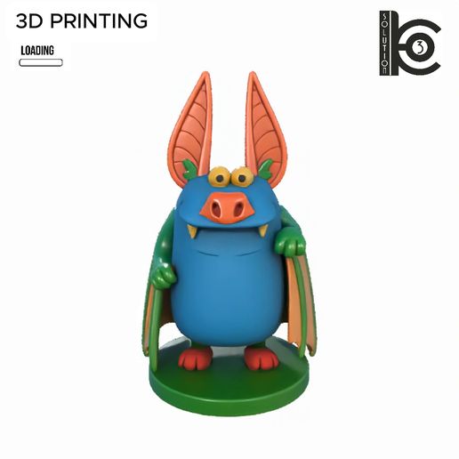🦇 Goofy Bat - 3D Model for Printing・ STL File for 3D printing・Cults