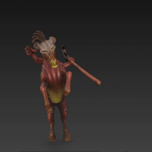 🐎 Spear of the Abyssal Nuckelavee・ STL File for 3D printing・Cults
