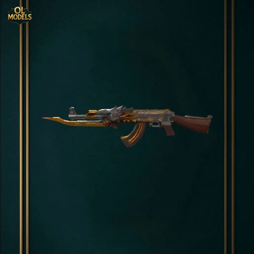 🔫 AK 47 Fury Crossfire 3D Model・ STL File for 3D printing・Cults