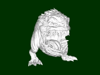 👹 Gigant Squig Monster・ STL File for 3D printing・Cults